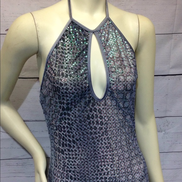 Delicate Illusions | Dresses | Delicate Illusions Gray Snakeskin Print ...
